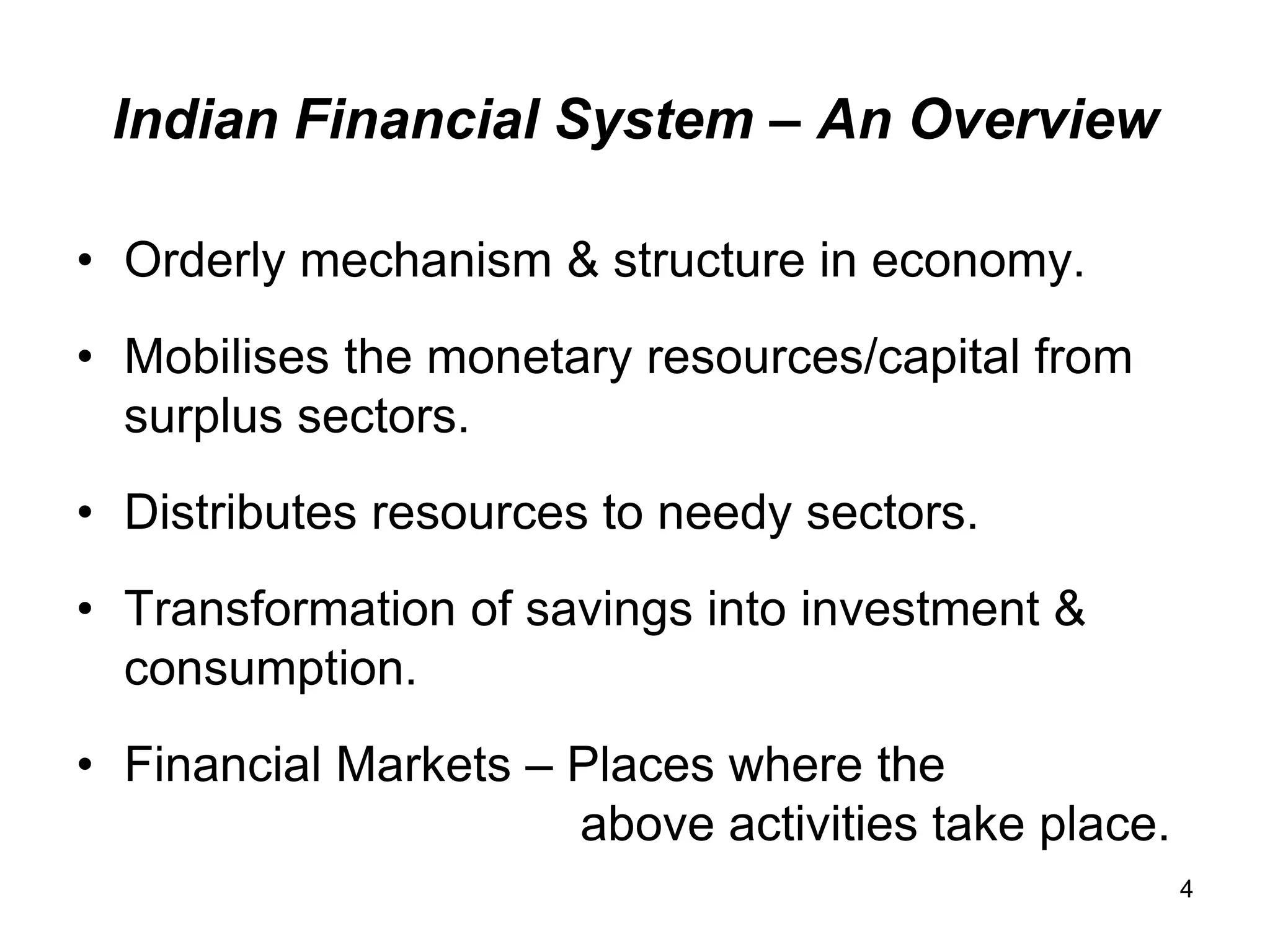 71358 indian+financial+system | PPT