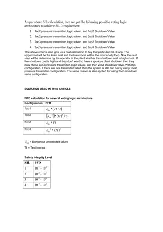 71364263 voting-logic-sil-calculation | PDF