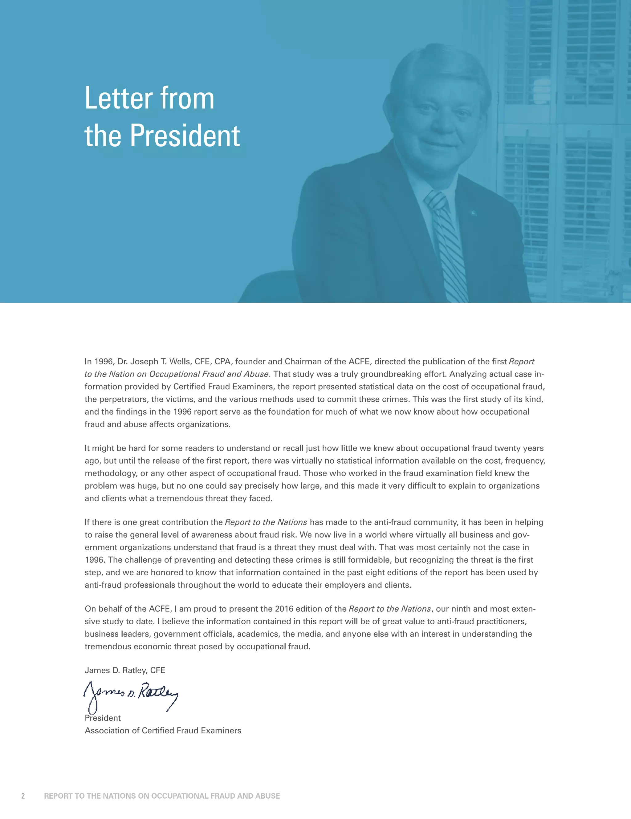 2016-Report-to-the-Nations ACFE Global Fraud Report | PDF