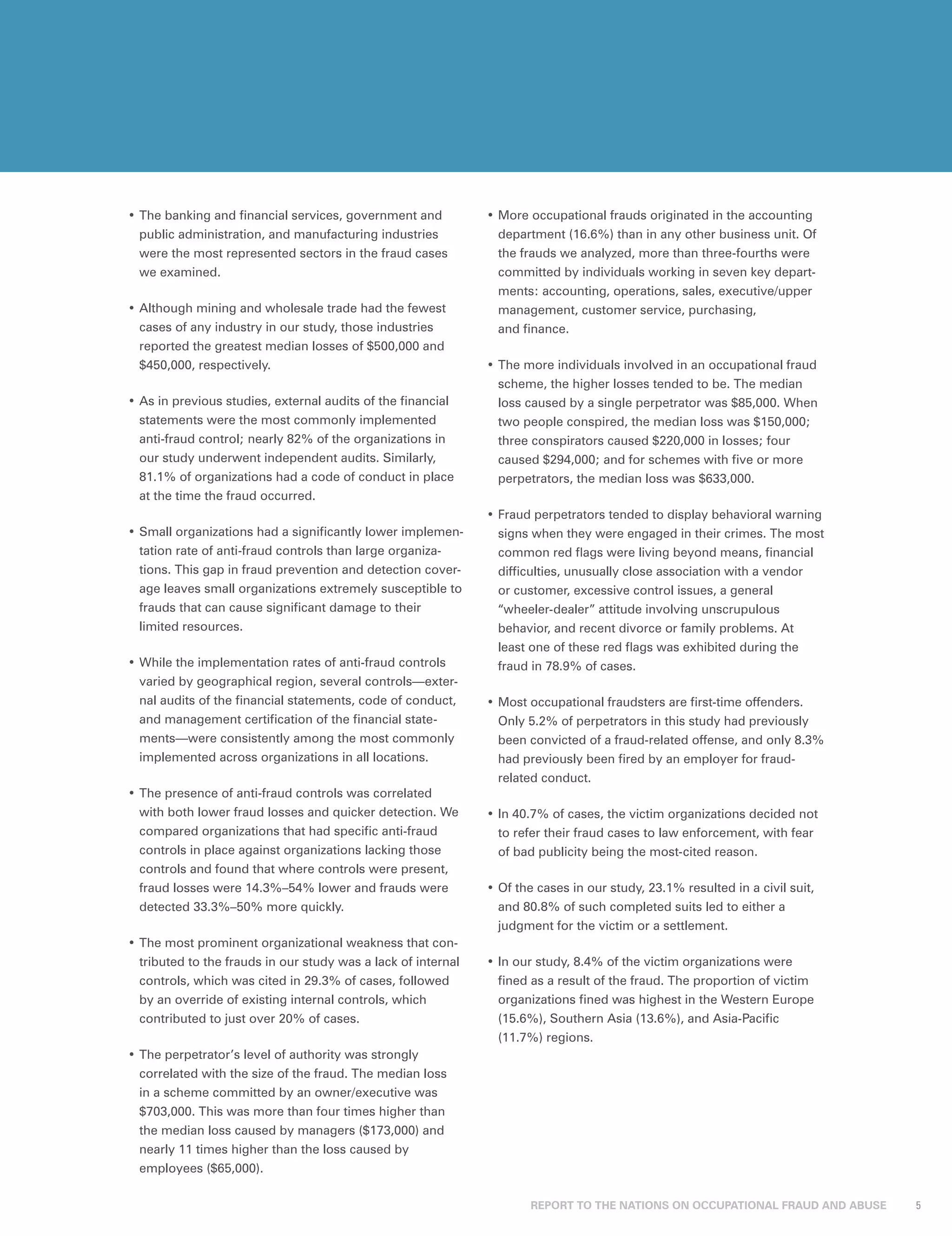 2016-Report-to-the-Nations ACFE Global Fraud Report | PDF