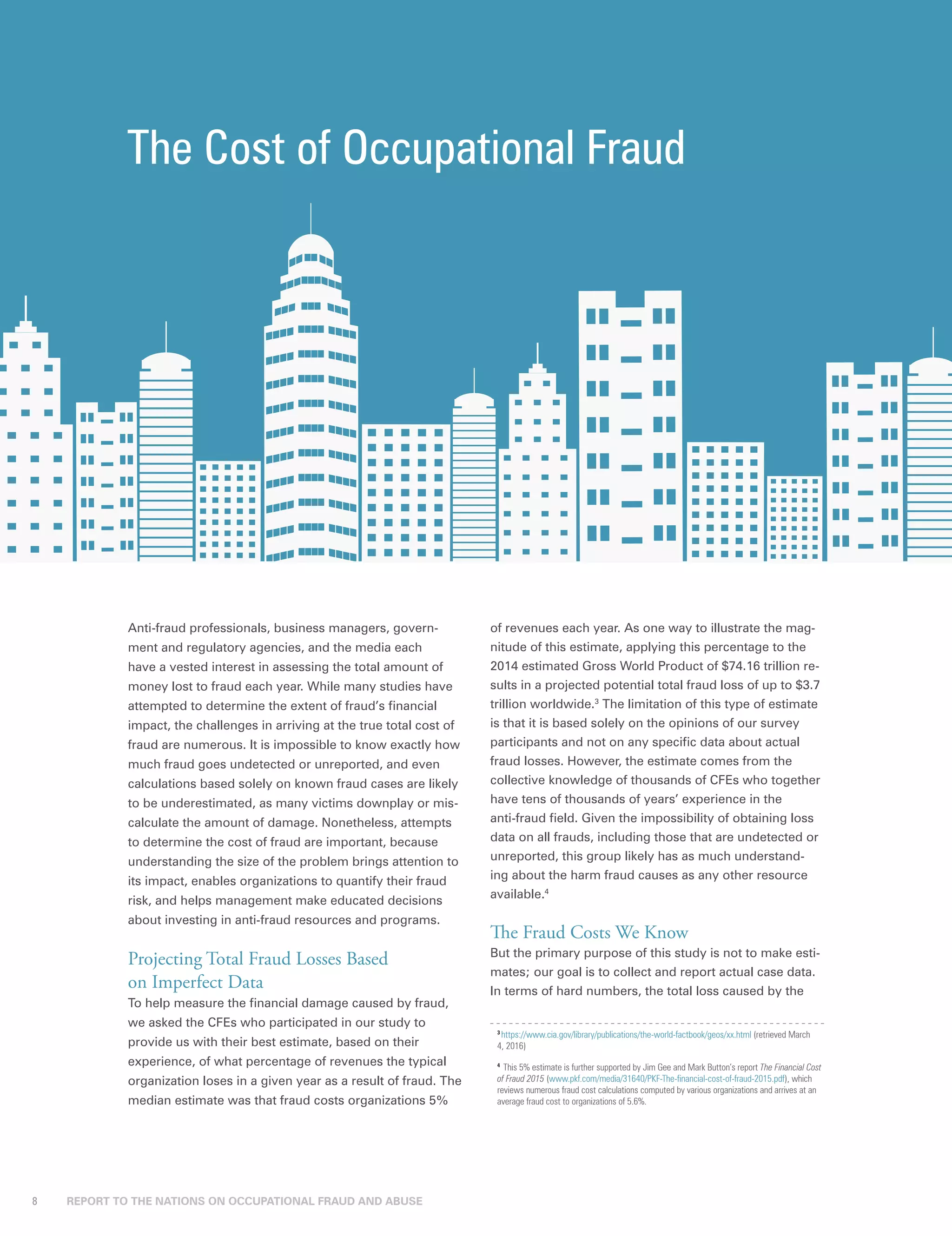 2016-Report-to-the-Nations ACFE Global Fraud Report | PDF