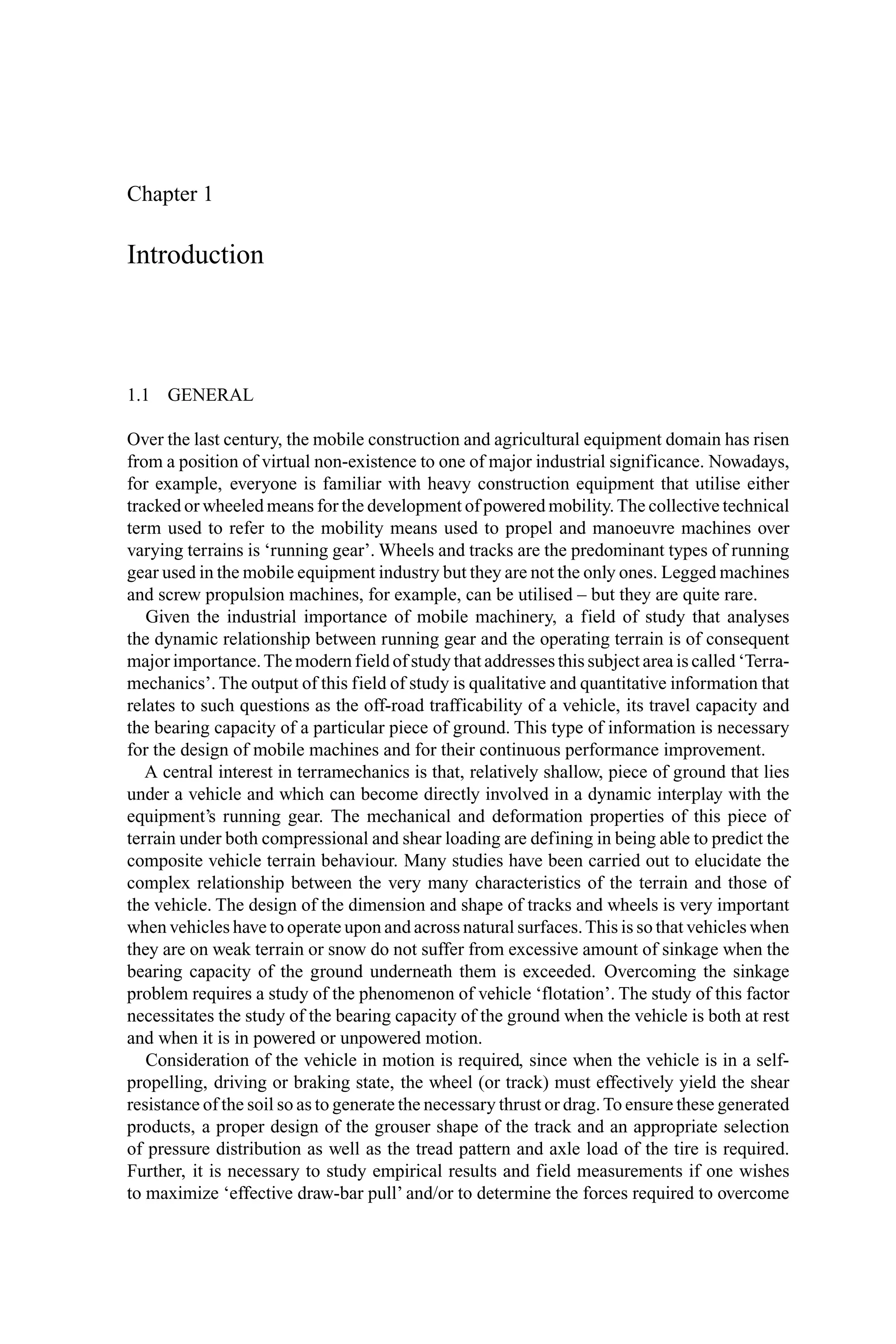 Muro & O'Brien Terramechanics - Land Locomotion Mechanics | PDF