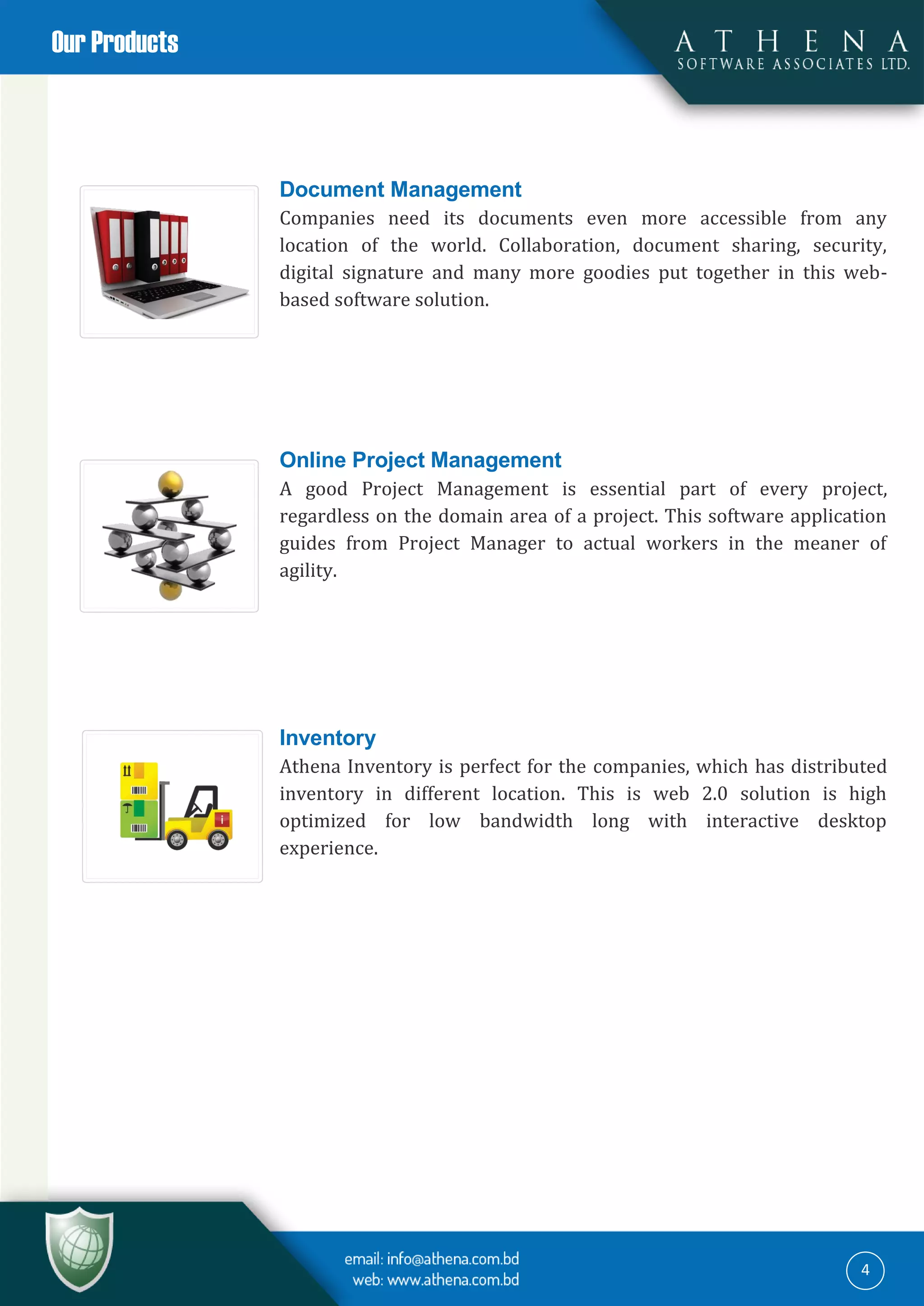 Athena software associates ltd. | PDF