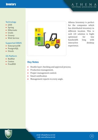 Athena software associates ltd. | PDF