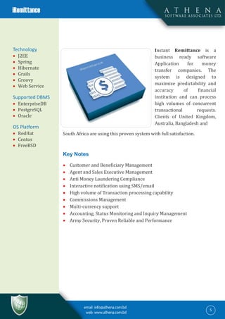 Athena software associates ltd. | PDF