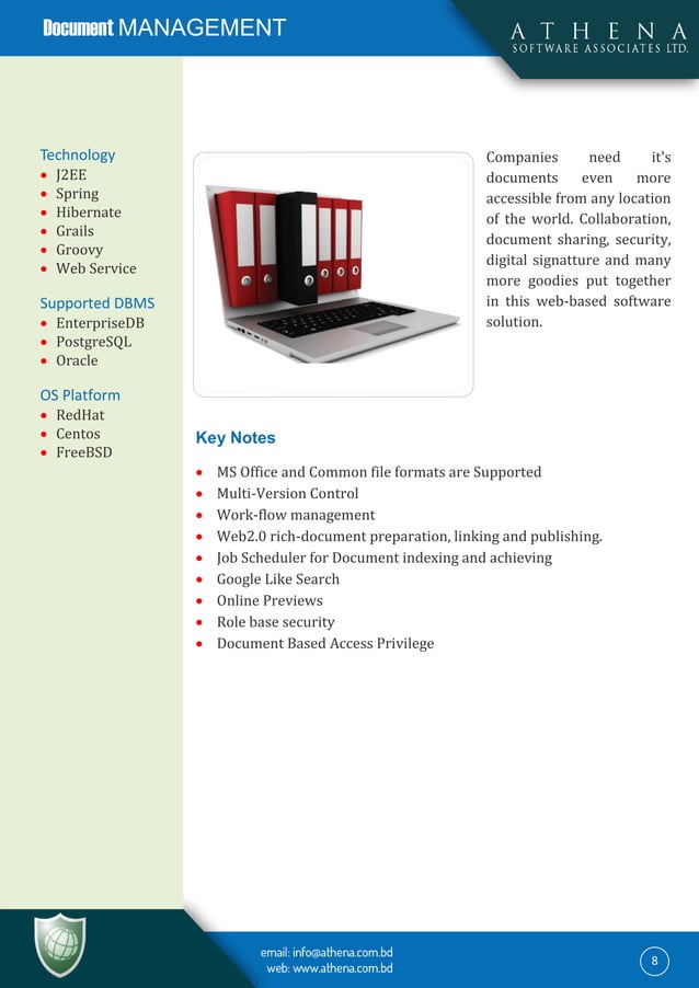 Athena software associates ltd. | PDF