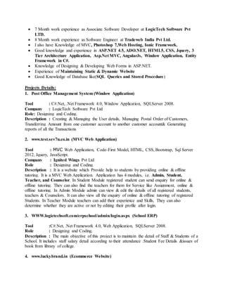 CV of Nitin | PDF