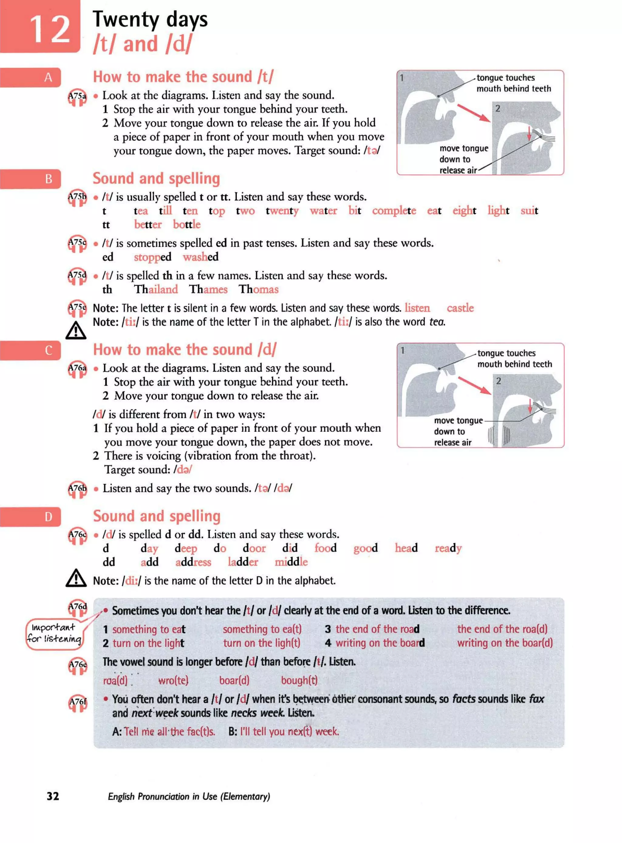 English Pronunciation in Use - Elementary | PDF