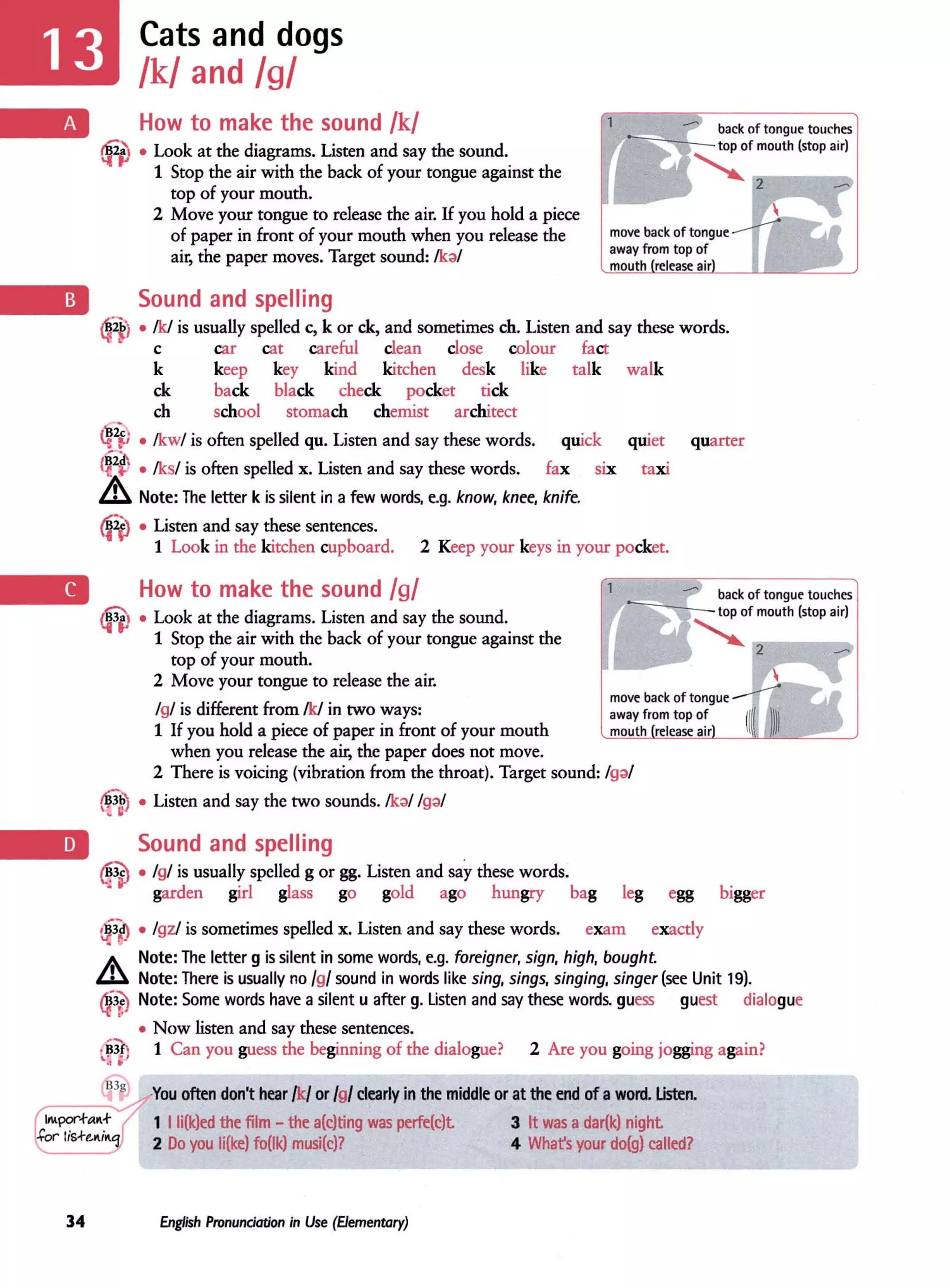 English Pronunciation in Use - Elementary | PDF