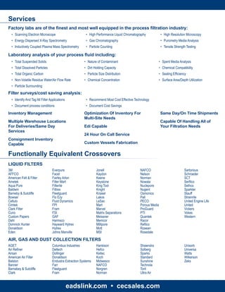 CEC Filtration | PDF