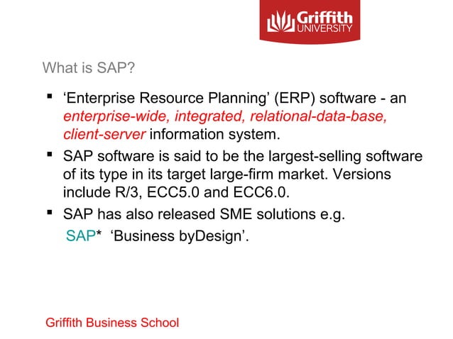 SAP Foundations and Navigation | PPT