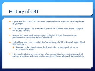 In-Service- Fieldwork II - CRT | PPT