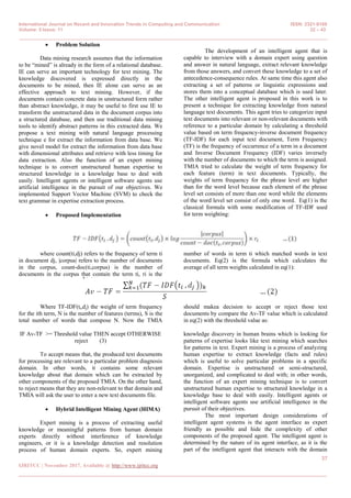 Structured and Unstructured Information Extraction Using Text Mining ...