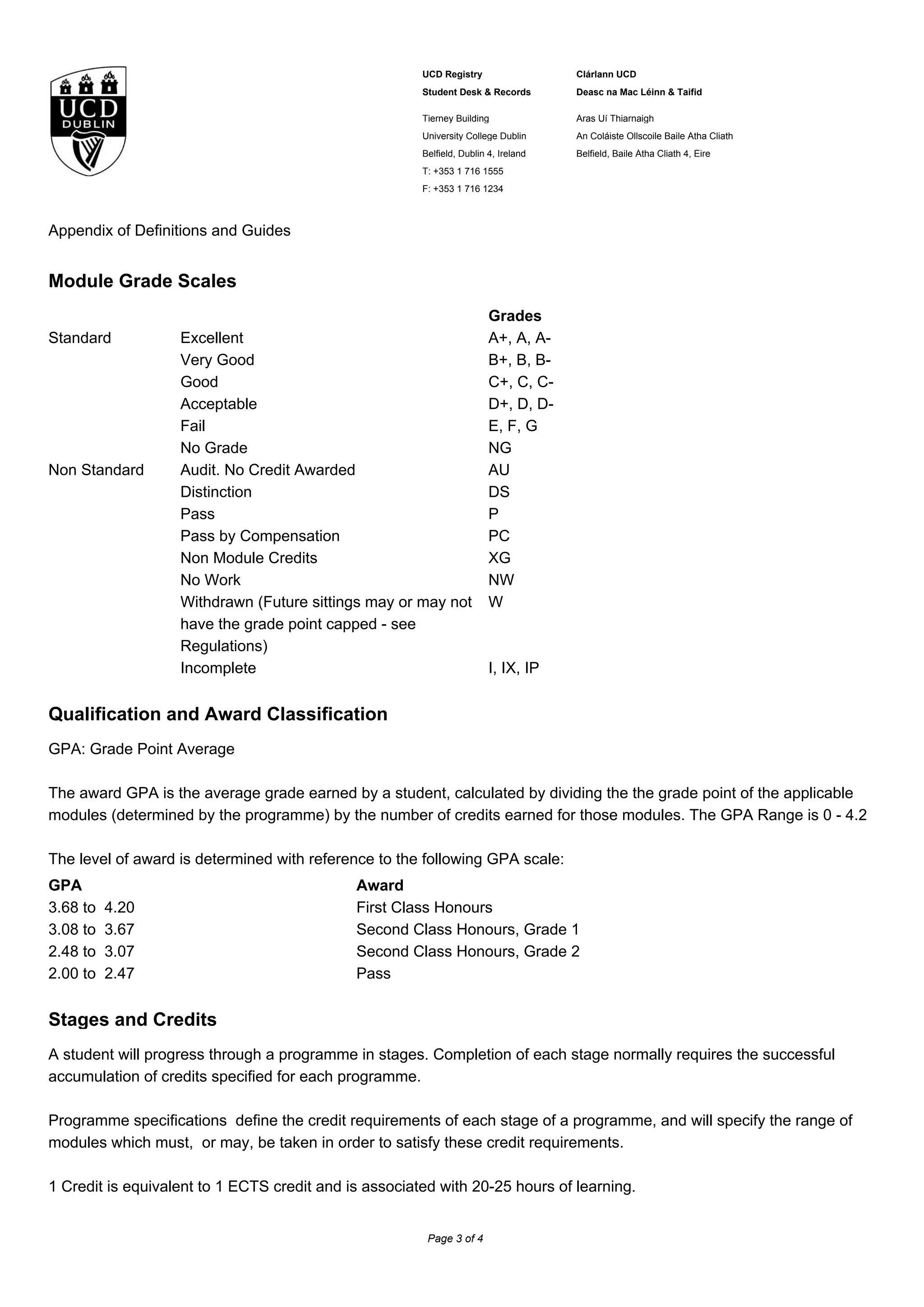 Masters Academic Transcript | PDF