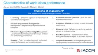 The Journey to World Class Presentation Contract Management - IACCM ...