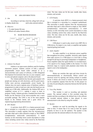 Arduino based Real Time Clock with Ringing of Bell and National Anthem ...