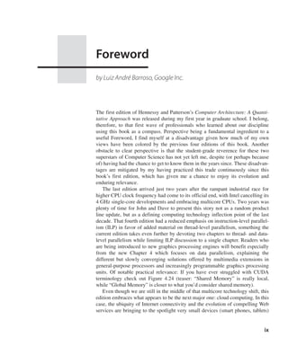Computer Architecture A Quantitative Approach Fifth Edition John L ...