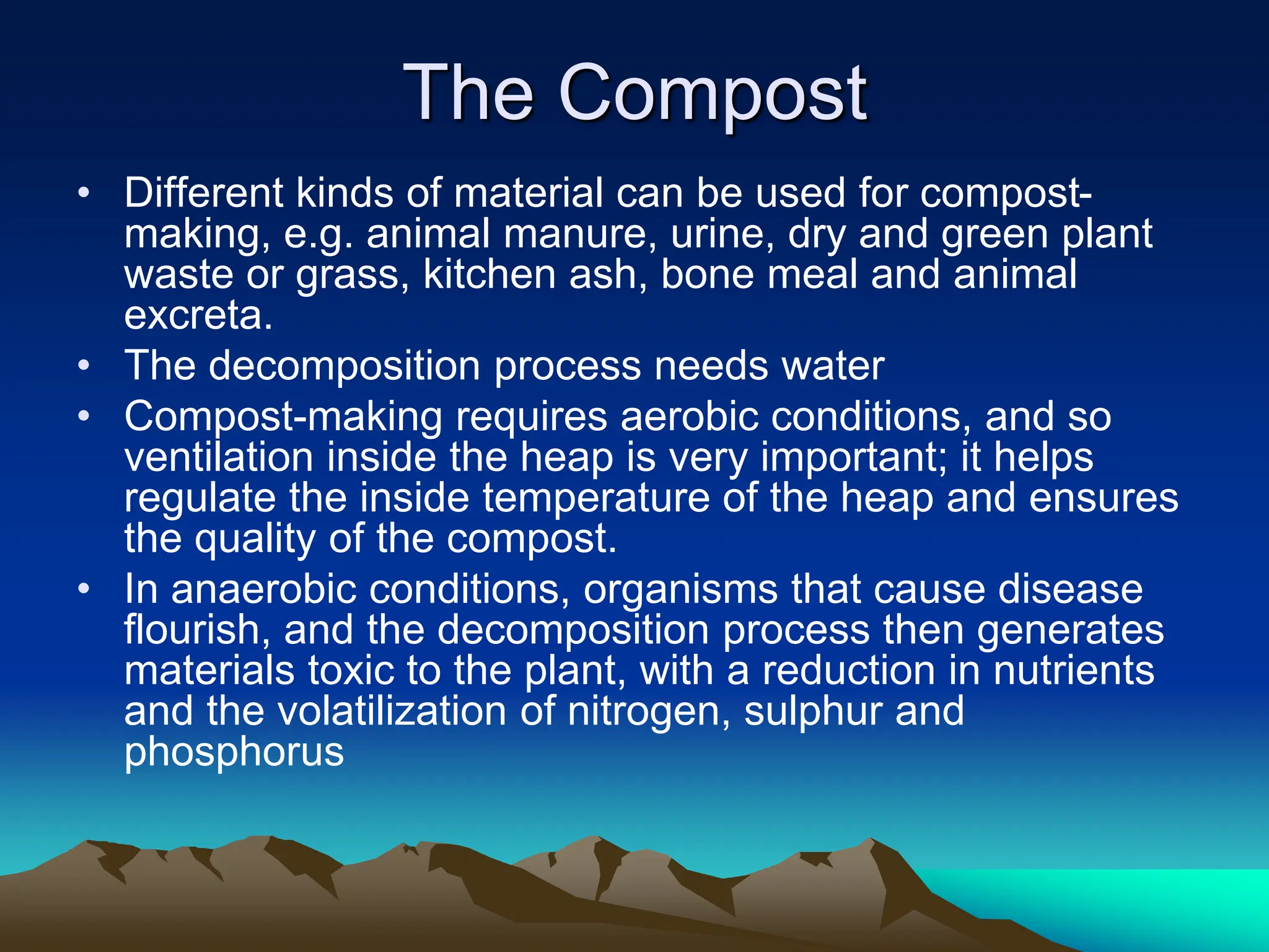 715560 organic matter and compost. .ppt