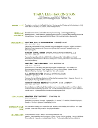 Tiara Resume 2015 | PDF
