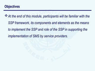 SSP AND SAFETY AMANAGEMENT SYSTEM PER ICAO SARPS .ppt
