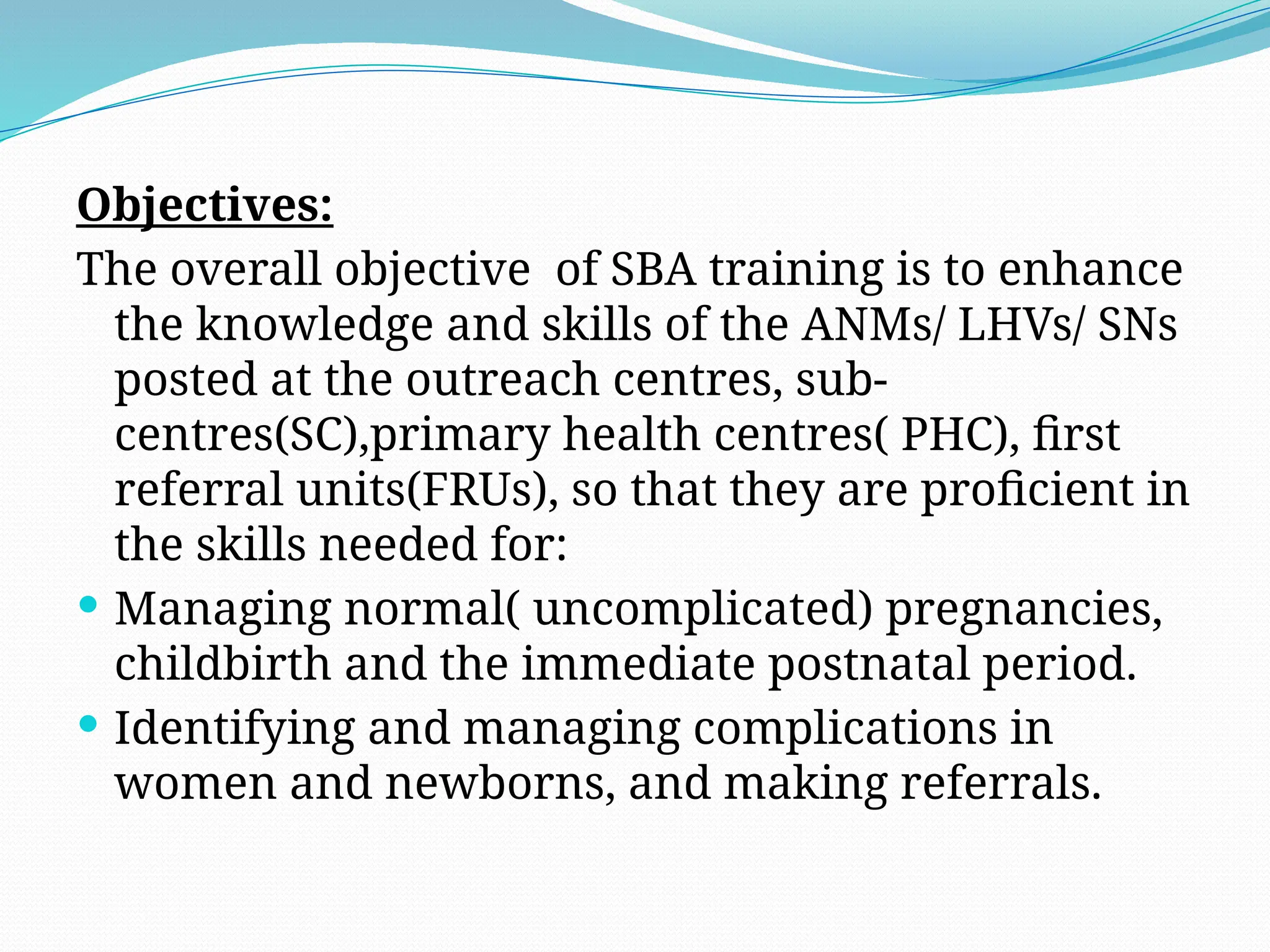71687118-Seminar-on-Skilled-Birth-SBA-Module.pptx