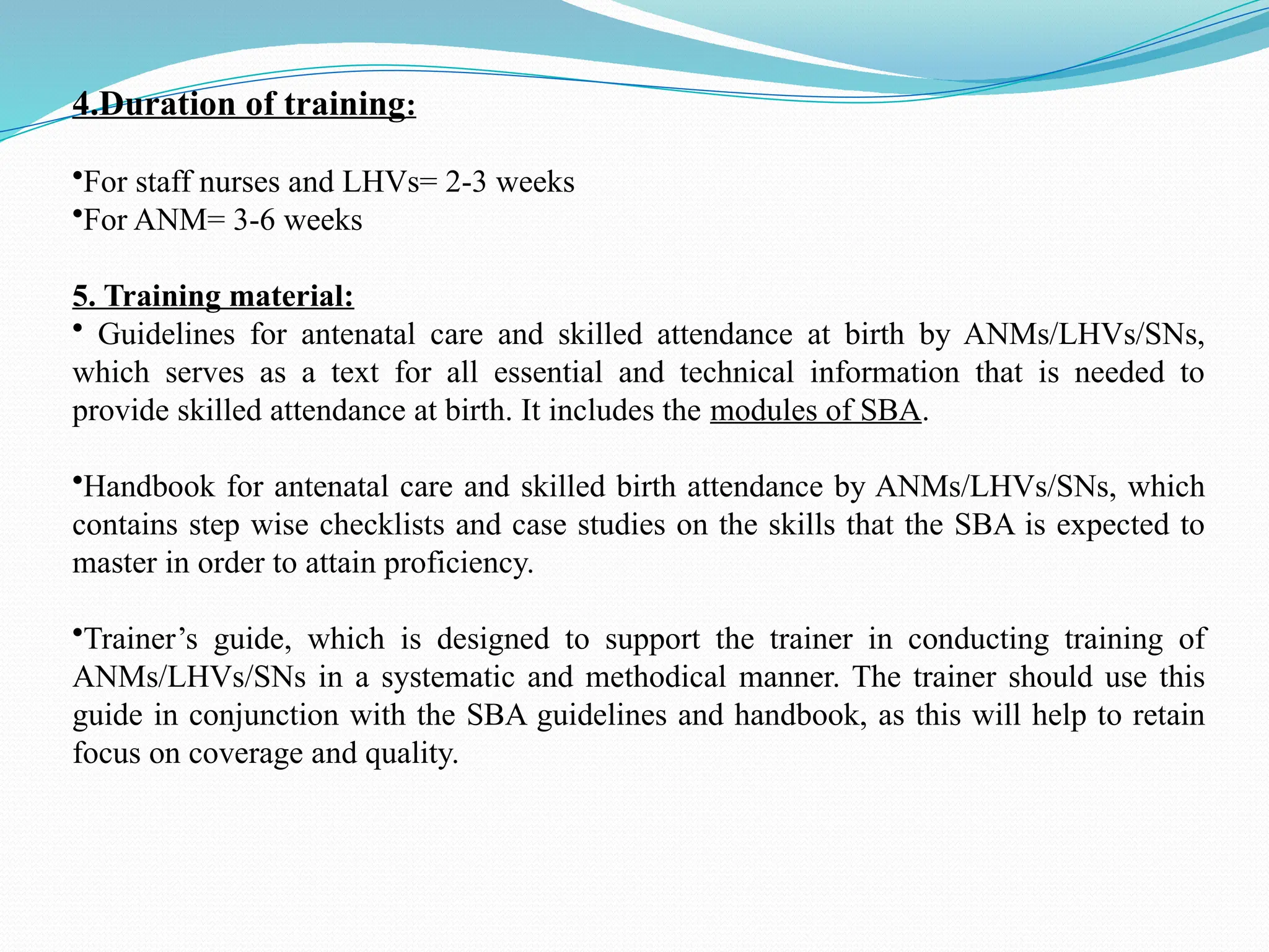 71687118-Seminar-on-Skilled-Birth-SBA-Module.pptx