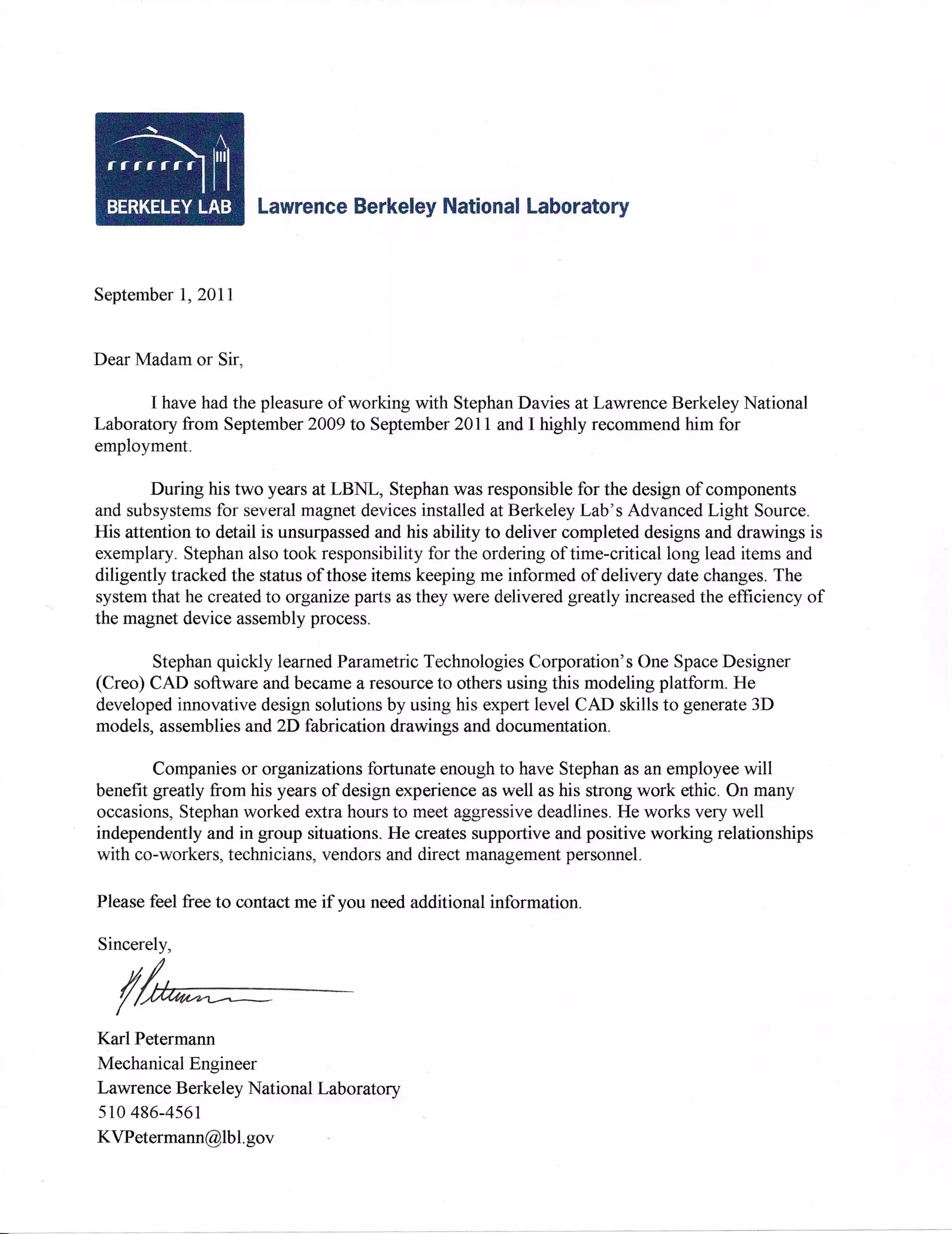 Lawrence Berkeley National Lab | PDF