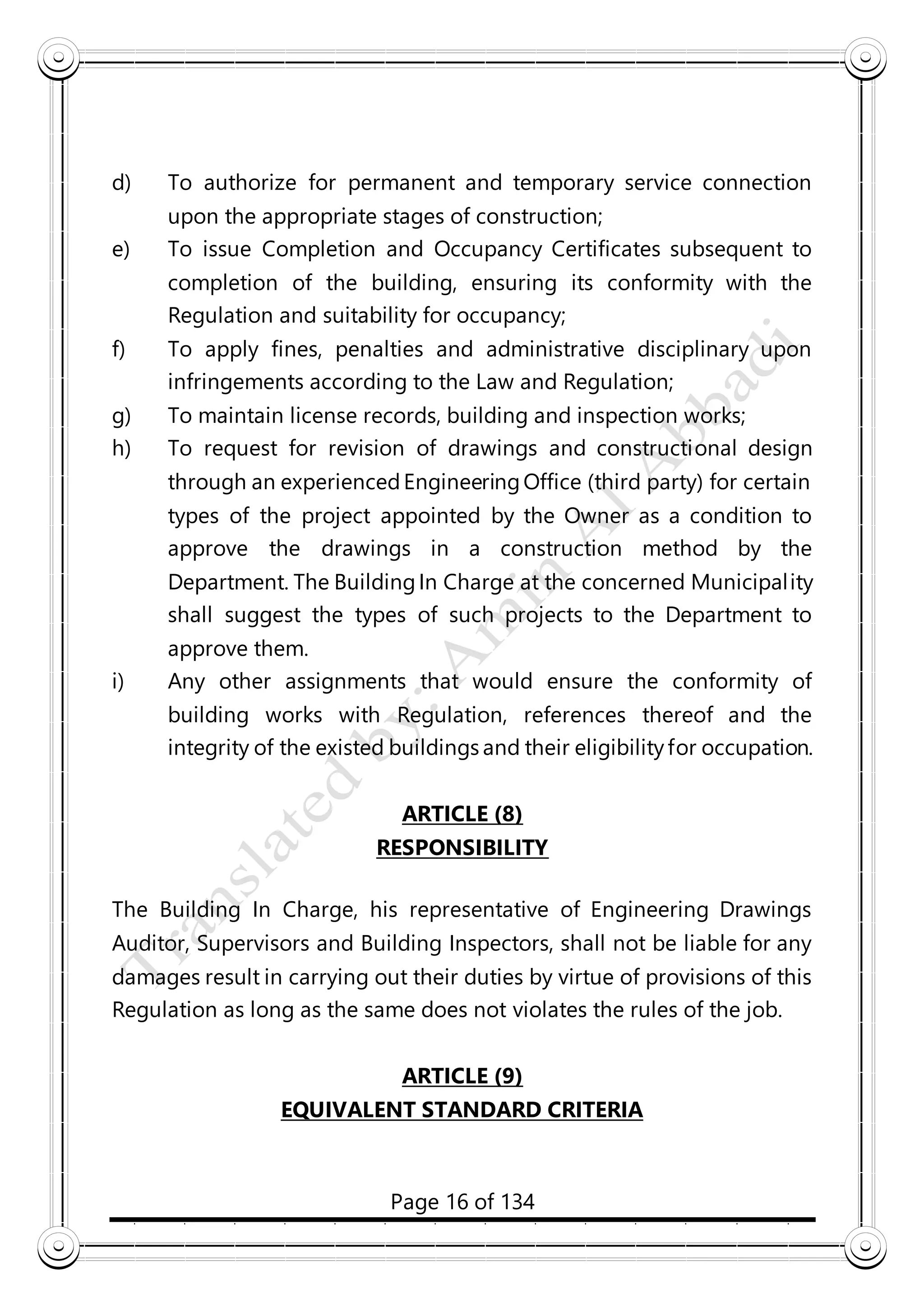 Law No. (4) of 1983 Regulating Construction Works | DOCX