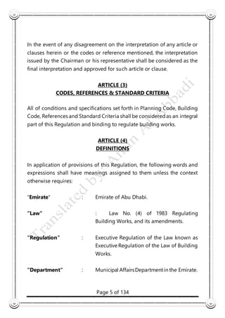 Law No. (4) of 1983 Regulating Construction Works | DOCX