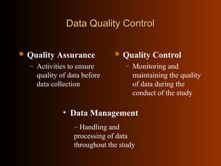 Data Quality Control | PPT