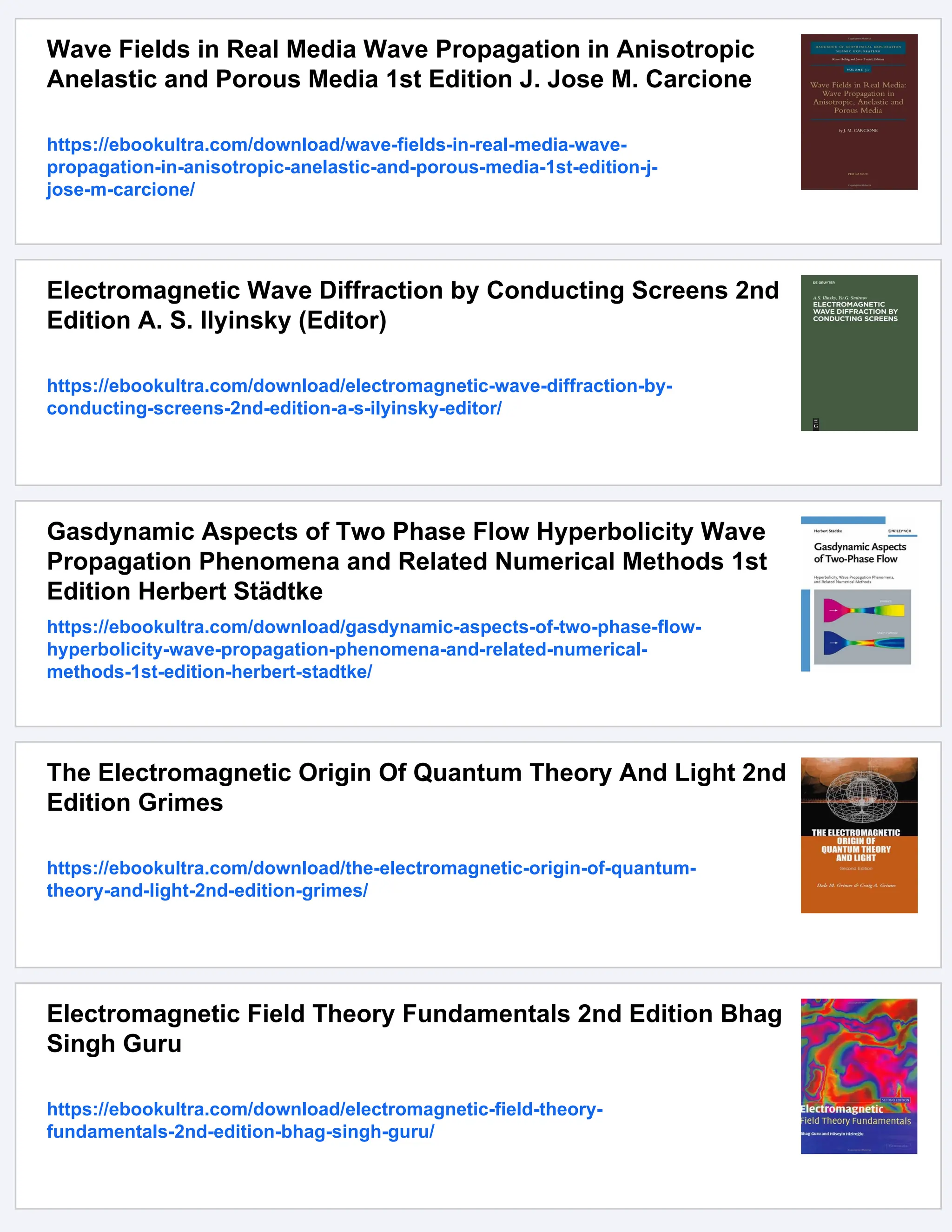 Theory of Electromagnetic Wave Propagation Charles Herach Papas | PDF