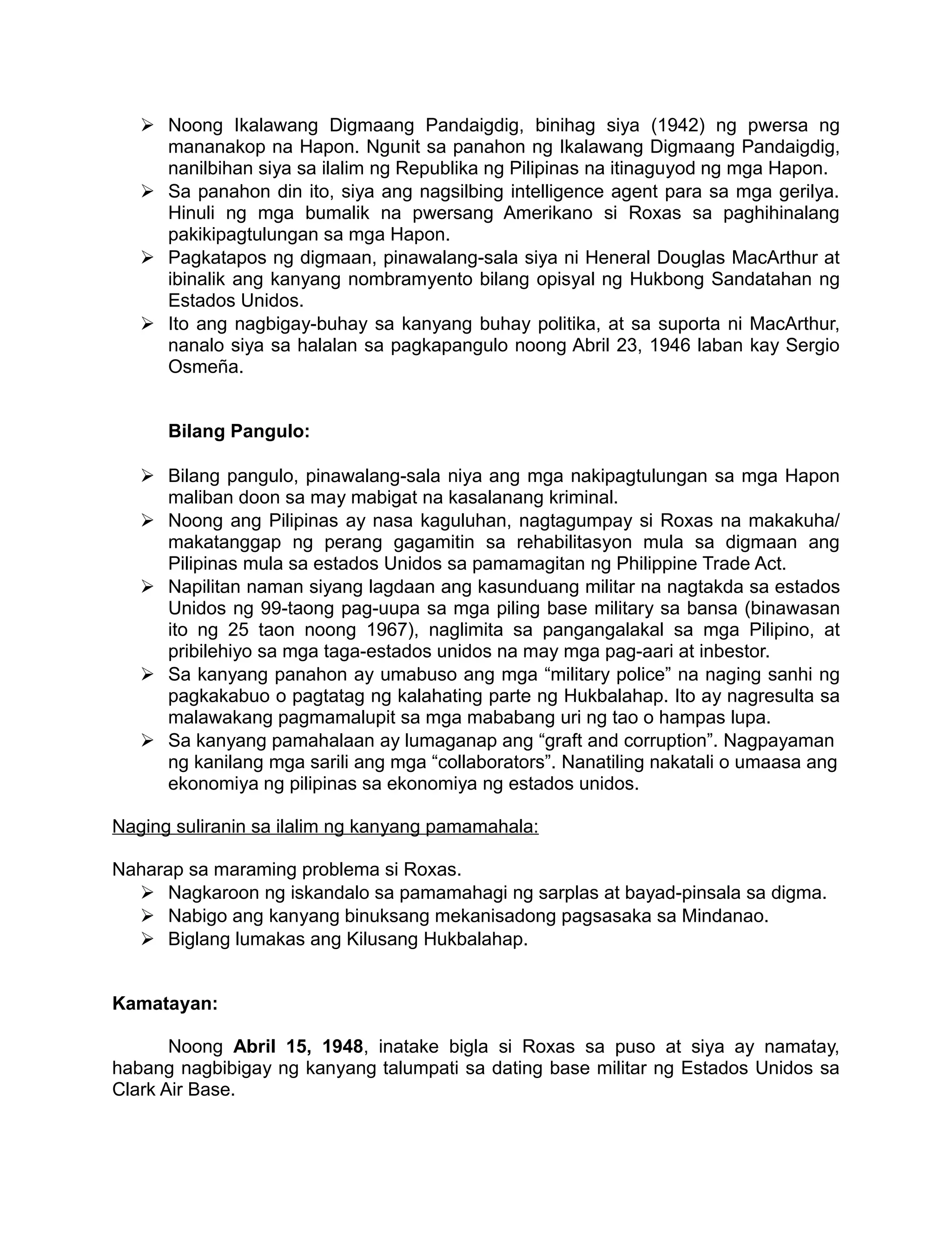 philippine-presidents | PDF