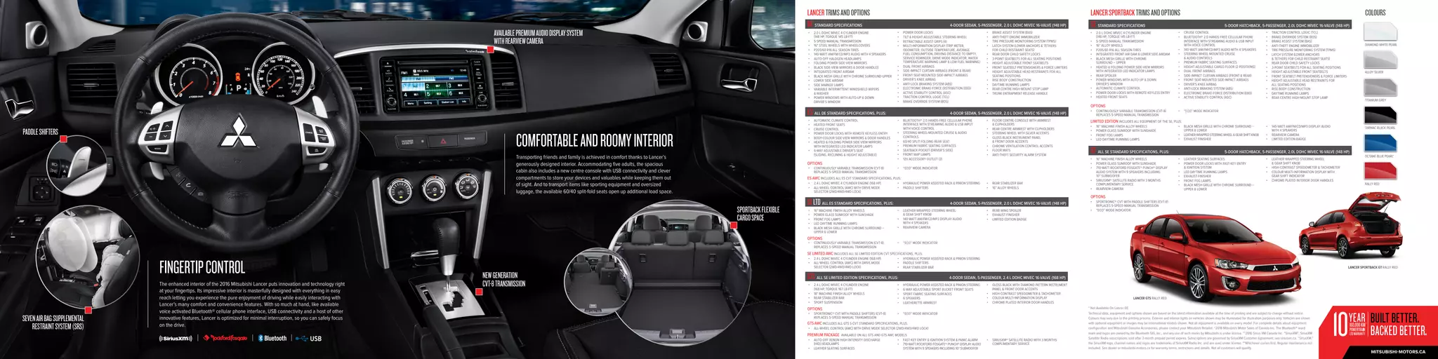 2016 Lancer Brochure | PDF