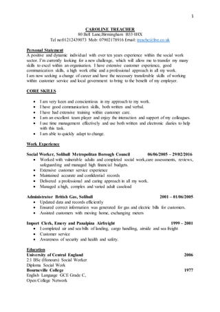 Caroline T new CV | DOCX
