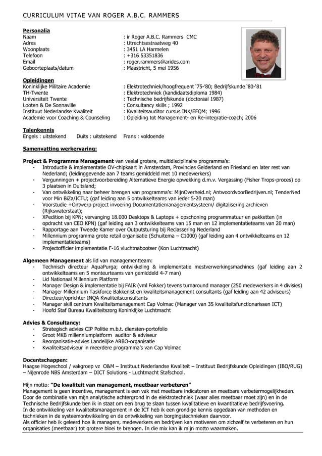 CV-RammersRoger kort mngr | PDF