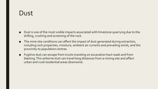 Limestone Mining | PPTX