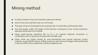 Limestone Mining | PPTX
