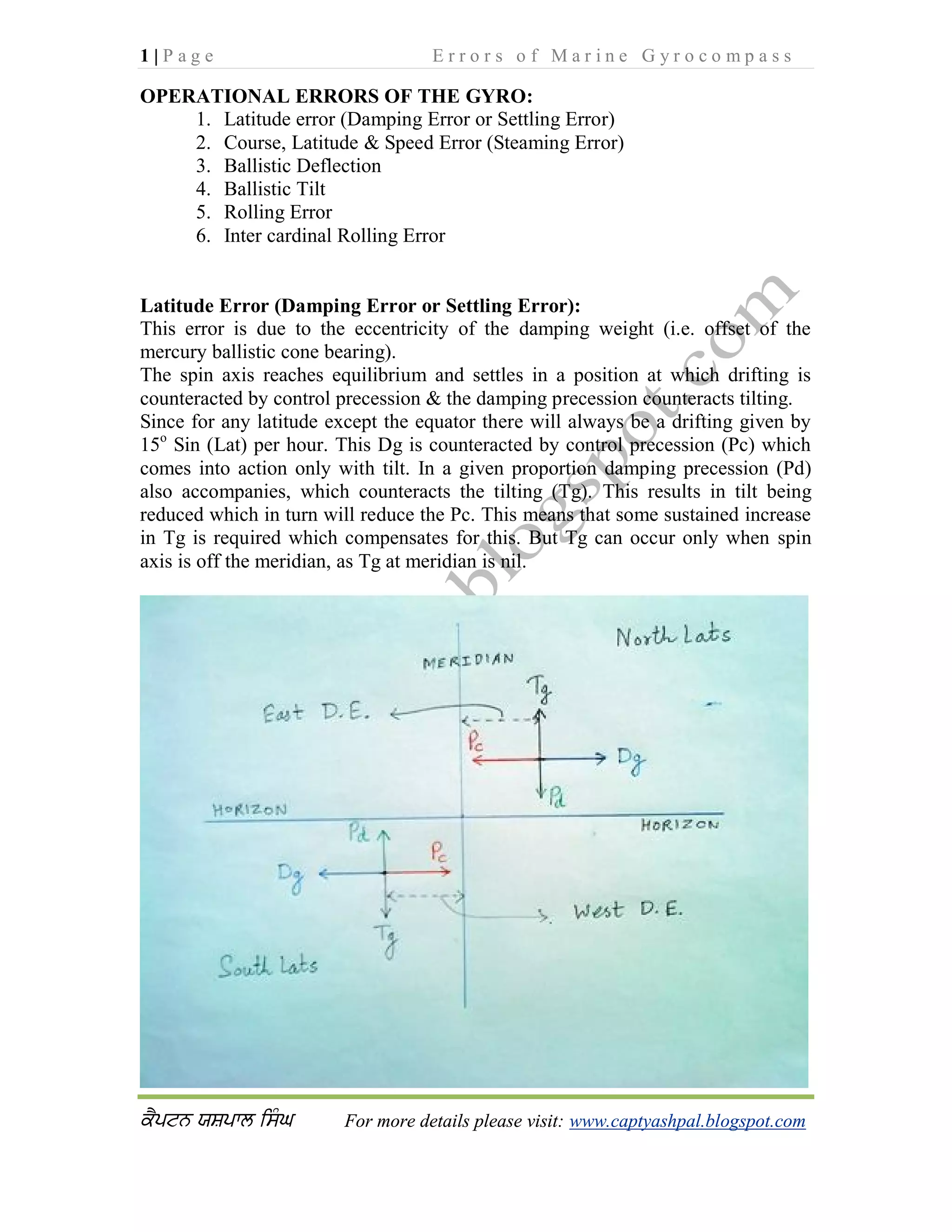 71800938 errors-gyro-compass | PDF