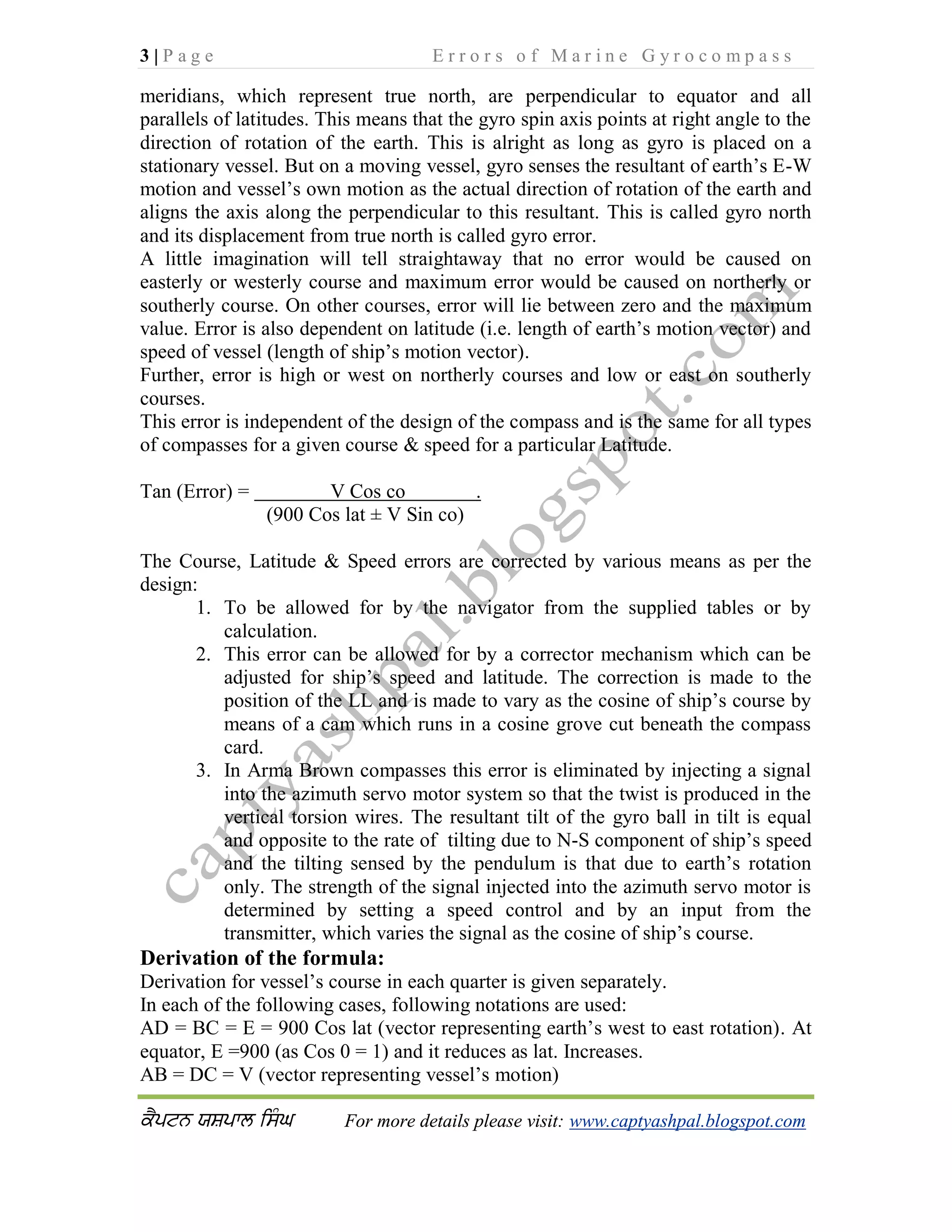 71800938 errors-gyro-compass | PDF