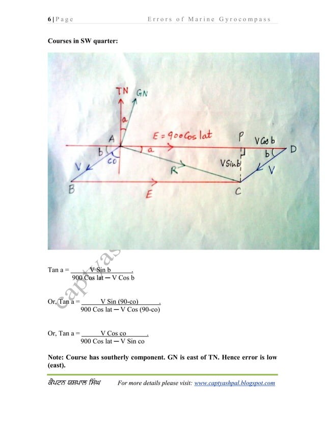 71800938 errors-gyro-compass | PDF | Geography | Science