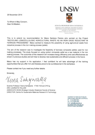 Recommendation letter | PDF