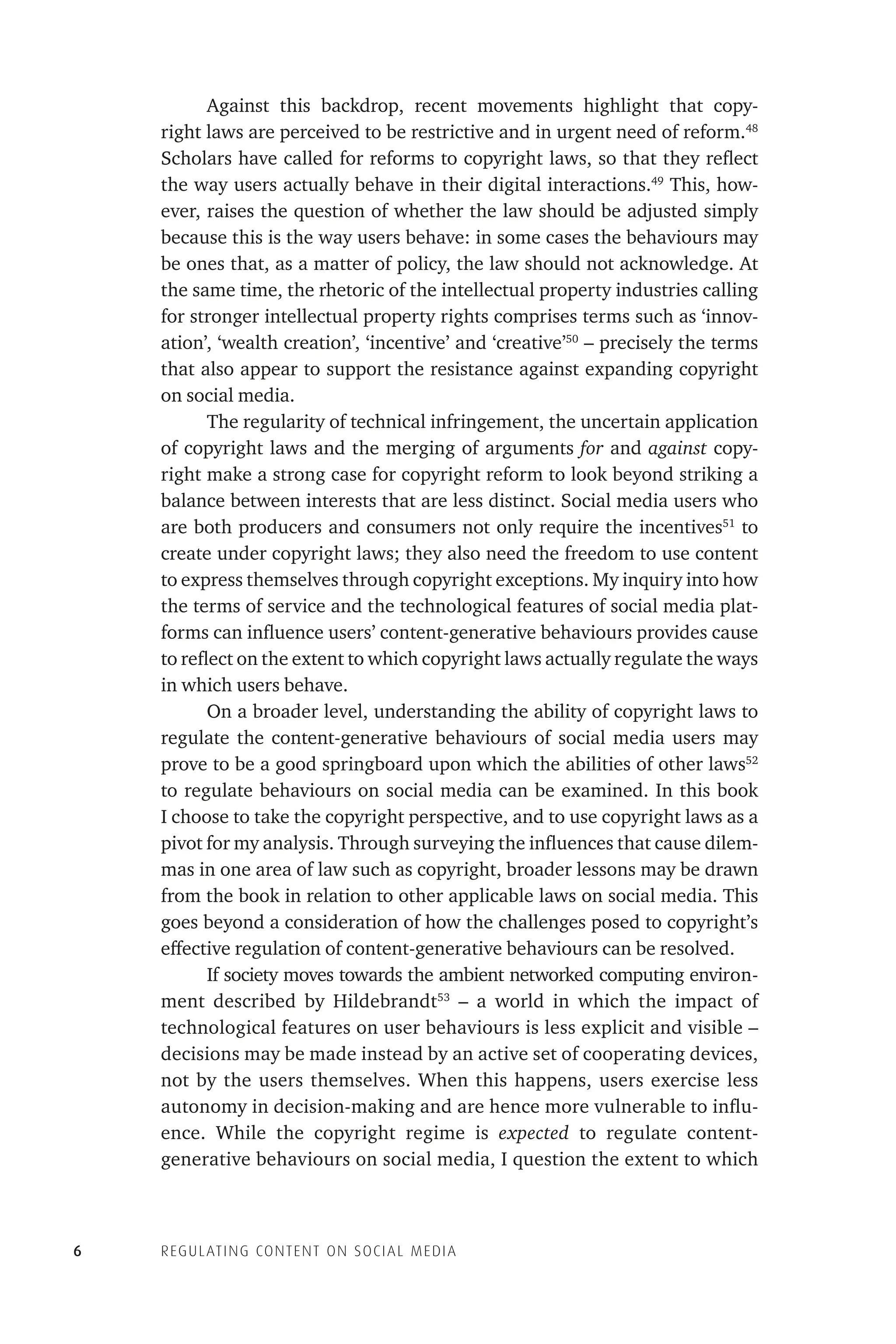 Regulating Content On Social Media Copyright Terms Of Service And ...