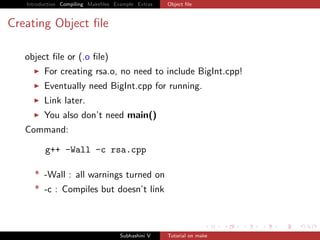 makefiles tutorial | PDF