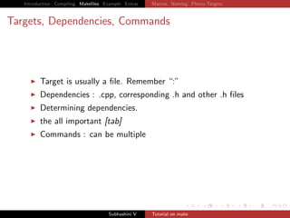 makefiles tutorial | PDF