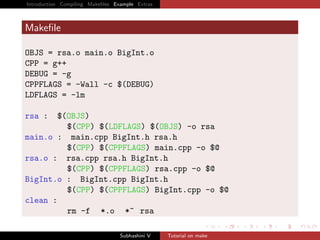 makefiles tutorial | PDF