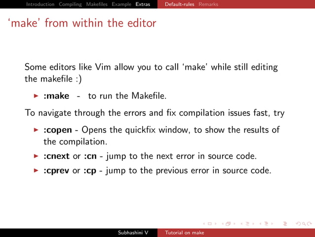 makefiles tutorial | PDF