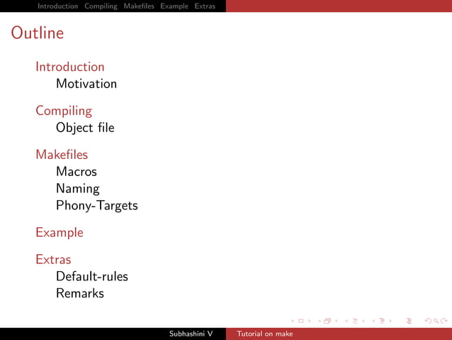 makefiles tutorial | PDF