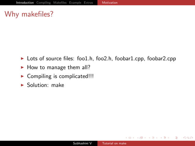 makefiles tutorial | PDF