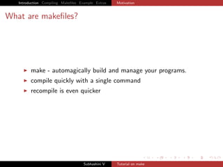 makefiles tutorial | PDF