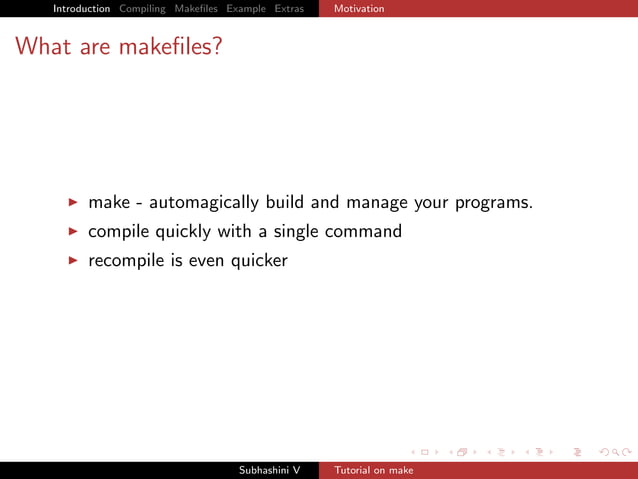 makefiles tutorial | PDF